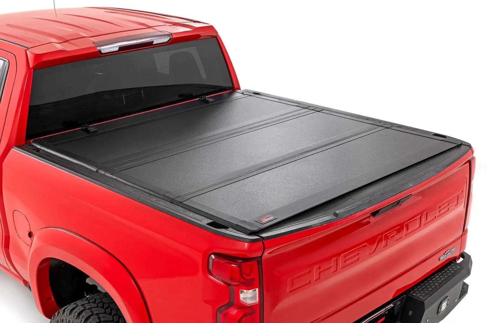 Hard Tri-Fold Flip Up Bed Cover | Chevy/GMC 1500 (19-23) – Torch Off Road
