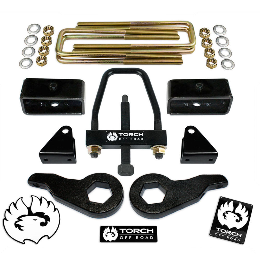 2001-2010 Chevy/GMC Silverado Sierra 2500 3500 3" Full Lift Kit – Torch ...