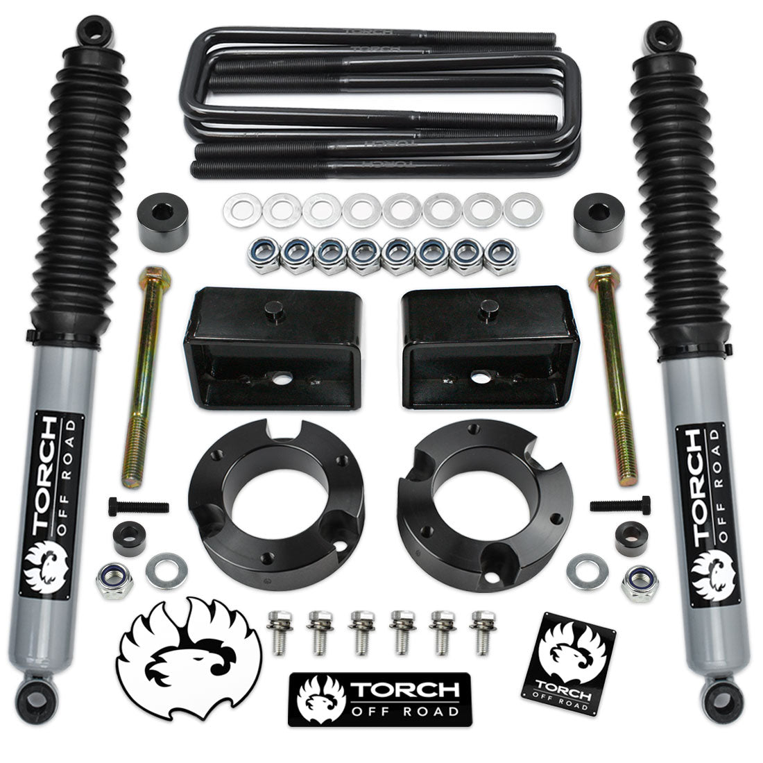 1995-2004 Toyota Tacoma 3" Full Lift Kit With Extended Rear Shocks ...