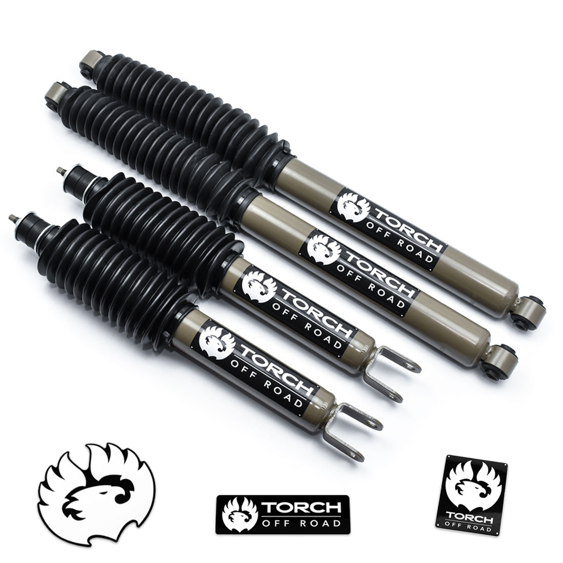 1999-2007 Chevy/GMC Silverado Sierra 1500 Extended Shocks Kit for 1"-3 ...